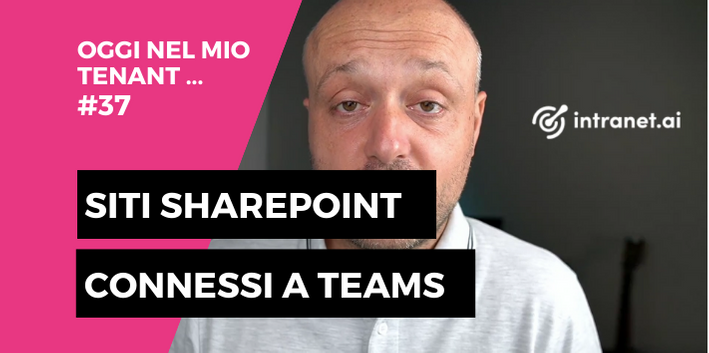 Siti SharePoint Online connessi a Microsoft Teams